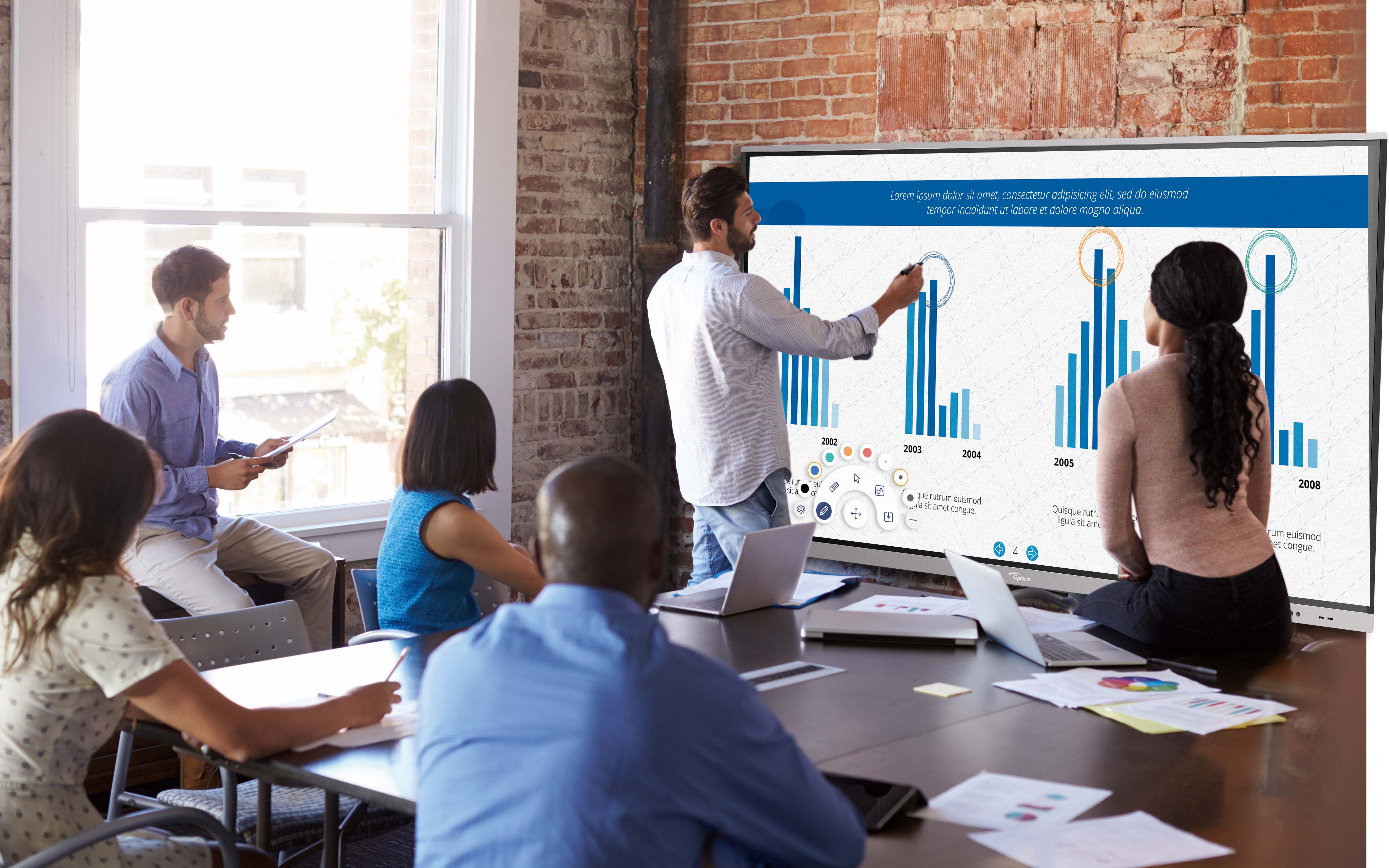 Optoma Whiteboard: Online Collaborative Solution